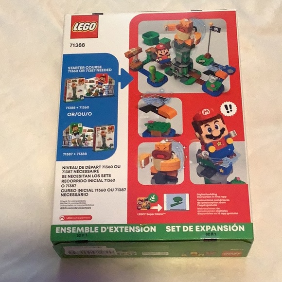 Lego | Toys | Lego Super Mario 7388 Boss Sumo Bro Topple Tower 231 ...